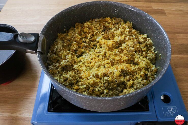 Omurice de risotto au curry - Food Wars (Shokugeki no Sôma)